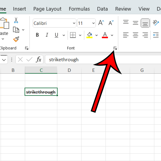 How Do I Remove The Line Through Text In Excel SNIF Tech Solutions